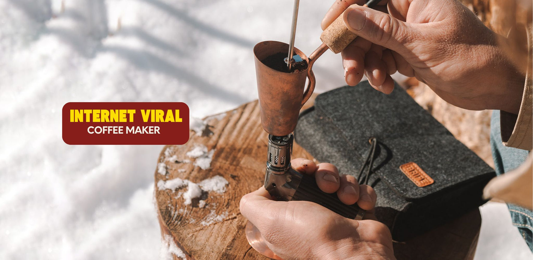 Portable Outdoor Coffee Maker | Coffee Brew Pipe | BRIPE