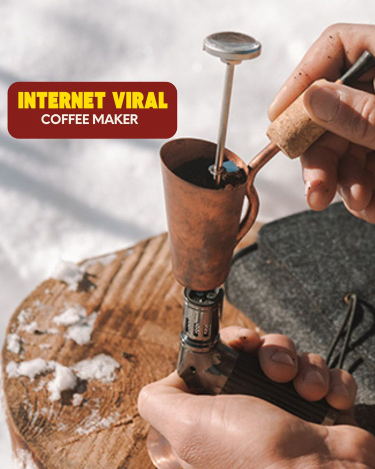 Portable Outdoor Coffee Maker | Coffee Brew Pipe | BRIPE