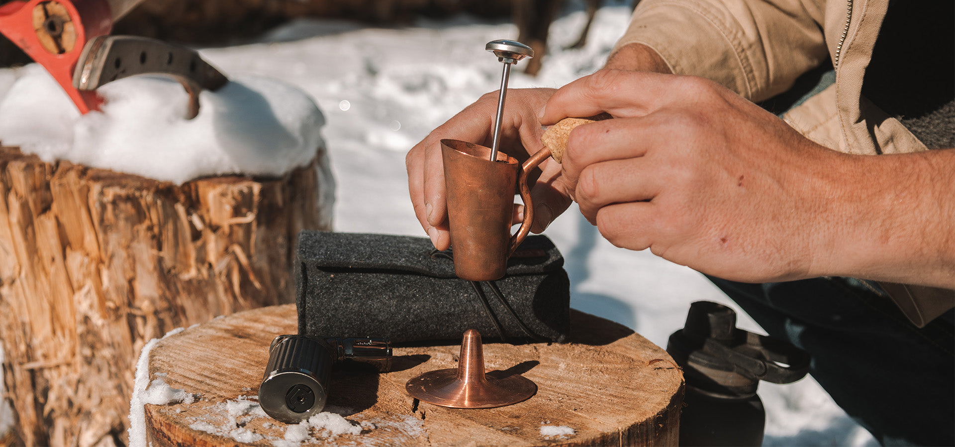 Portable Outdoor Coffee Maker | Coffee Brew Pipe | BRIPE